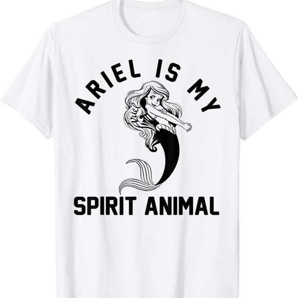 Tops | Disney The Little Mermaid Ariel Is My Spirit Animal | Poshmark
